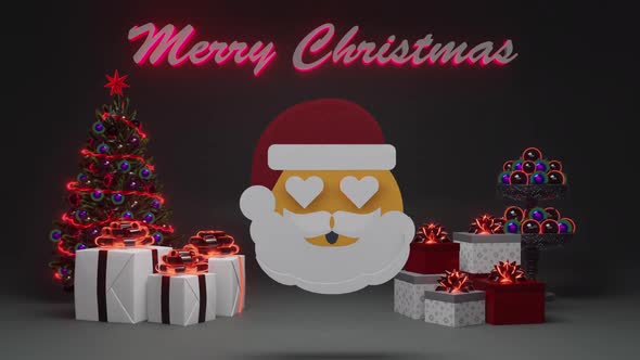 Santa Loop Icon - 2 , Motion Graphics | VideoHive