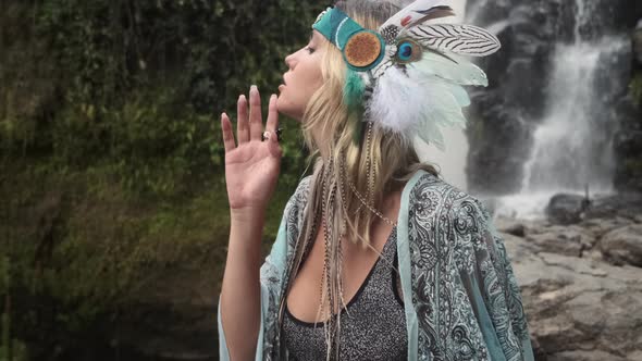 Invoking the Spirits of Nature, Stock Footage | VideoHive