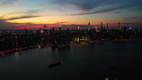 Aerial View of Skyscrapers and Buildings, Stock Footage | VideoHive