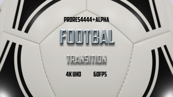 Football Transition | UHD | 60fps, Motion Graphics | VideoHive