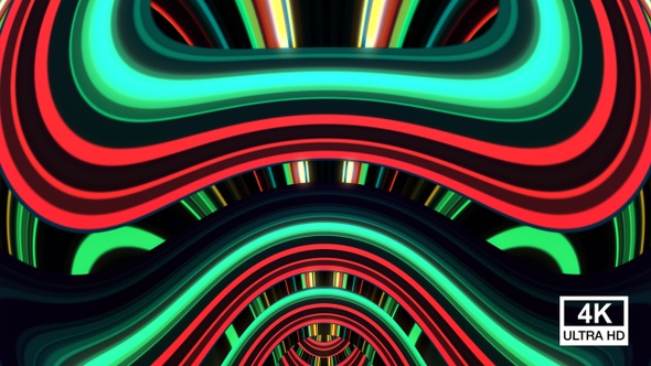 Abstract Colorful Lights Reveal 4K, Motion Graphics | VideoHive