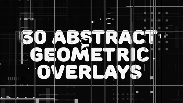 Abstract Geometric Overlays Pack, Motion Graphics | VideoHive