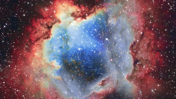 Abstraction with a scientific theme. Flight to the far reaches of the ...