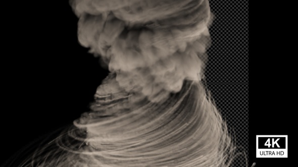 Smoke Dust Cyclone 4K, Motion Graphics | VideoHive