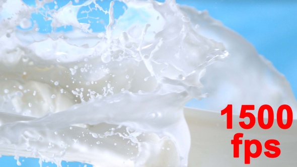 Milk Burst, Stock Footage | VideoHive