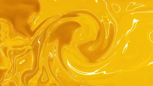 abstract yellow color wavy background. Colorful Liquid metallic wavy ...