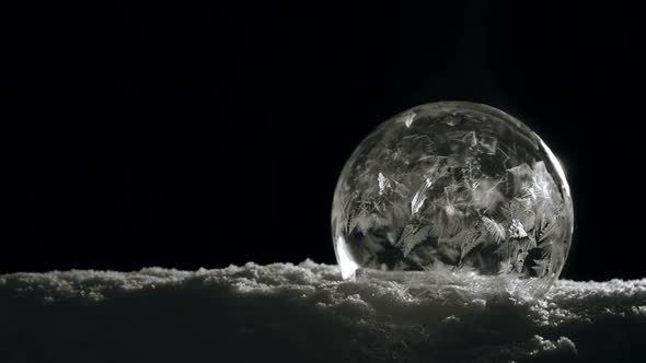 Ice Crystal Freezing Slow, Stock Footage | VideoHive