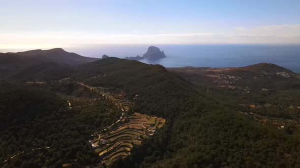 Sa Talaia mountain in Ibiza, Spain, Stock Footage | VideoHive