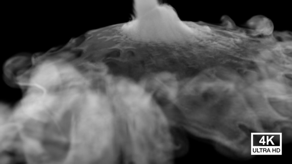 Falling Smoke Dust 4K, Motion Graphics | VideoHive