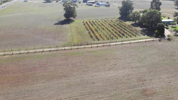 Aerial View of a Open Field in Australia, Stock Footage | VideoHive