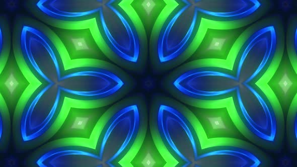 Abstract Colorful Looped Kaleidoscope, Motion Graphics | VideoHive