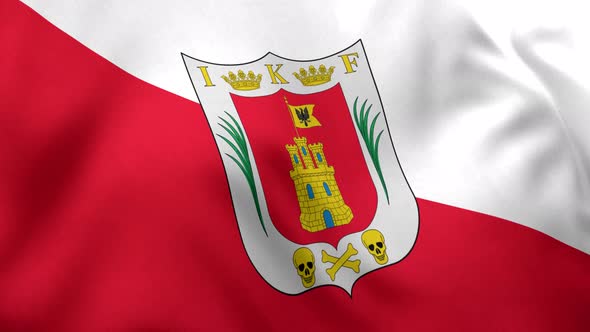 Tlaxcala Flag (Mexico) - 4K, Motion Graphics | VideoHive
