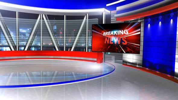 Breaking News Set, Motion Graphics | VideoHive