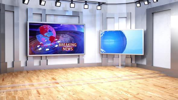 Virtual Studio Set N009 A, Motion Graphics | VideoHive