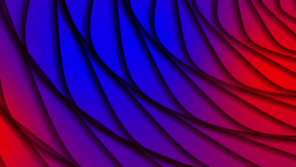 Blue Red Diagonal Smooth Wavy Line Background, Motion Graphics | VideoHive
