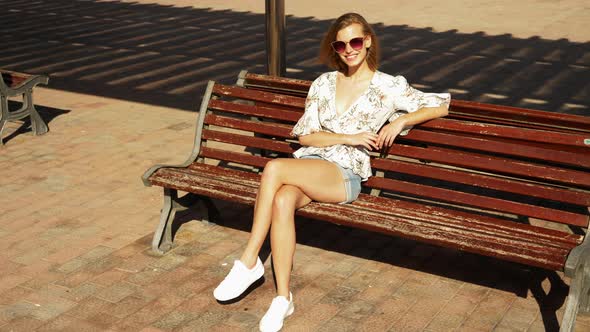 Bench Model, Stock Footage | VideoHive