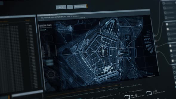 Scanning Map In Modern Tracking Software To Detect Any Unauthorized ...