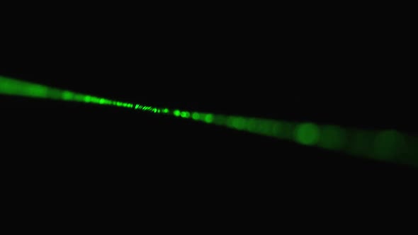 Green Laser Ray Black Background, Stock Footage | VideoHive