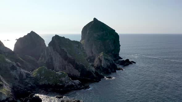 Aerial View of Tormore Island By Port Between Ardara and ...