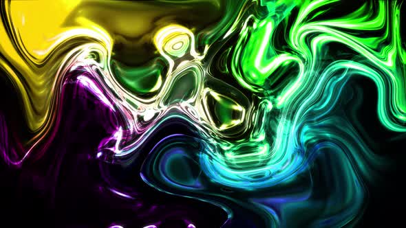 Abstract rainbow liquid background, Motion Graphics | VideoHive