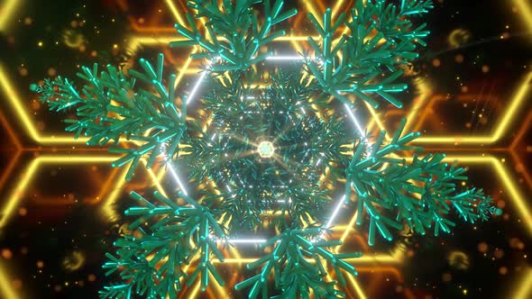 Christmas Trees Loop, Motion Graphics | VideoHive