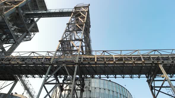 Steel Frame Building, Up View., Stock Footage | VideoHive