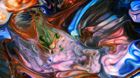 Abstract Colorful Ink Blast , Stock Footage | VideoHive