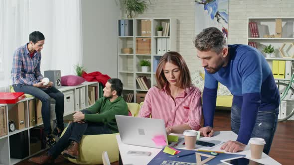 Creative Startup Workers at Work, Stock Footage | VideoHive