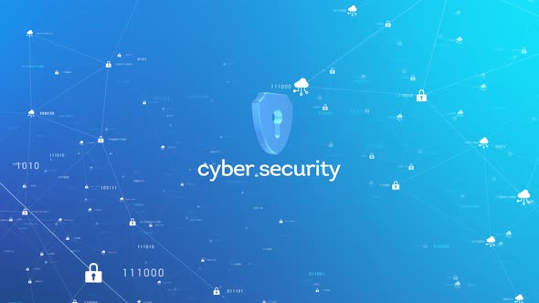 Cyber Security Shield Animation 4K, Motion Graphics | VideoHive
