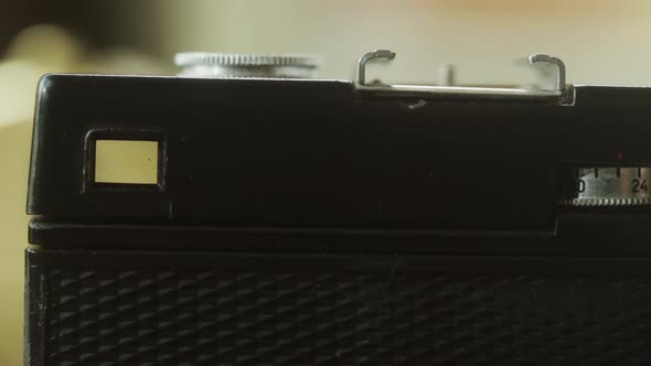 Old Black Camera Closeup, Stock Footage | VideoHive