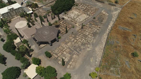 Aerial view of Capernaum, Stock Footage | VideoHive