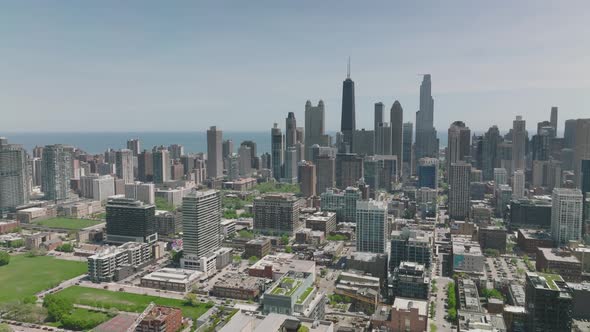 Modern Downtown Chicago Architecture, Stock Footage | VideoHive