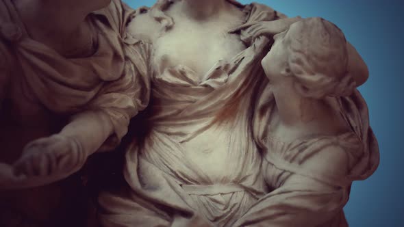 Arria and Poetus Antique Statue, Motion Graphics | VideoHive