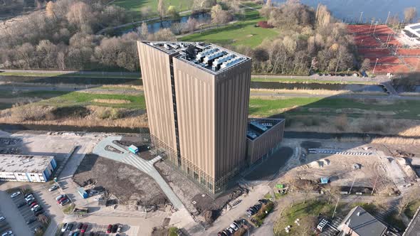 Datacenter Tower in Amsterdam Science Park Large Computing ...