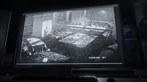 Modern Tactical Combat Operation By Army Soldier With Assault Rifle On ...