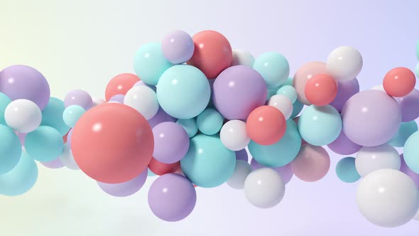 Colorful Spheres, Motion Graphics | VideoHive