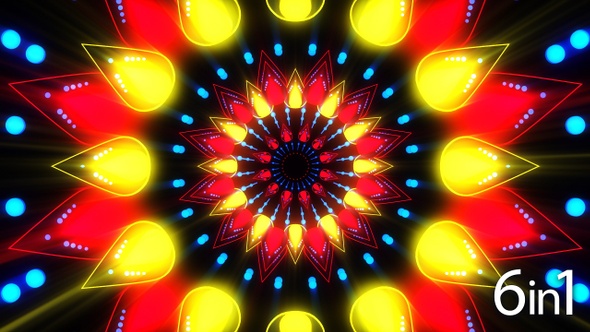 Flower Lights Background, Motion Graphics | VideoHive