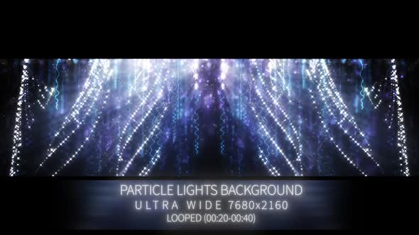 Magic Blue Scene Glow Particles, Motion Graphics | VideoHive