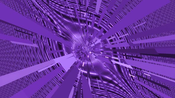 4K Purple Blockchain Data Background Seamless Loop V3, Motion Graphics