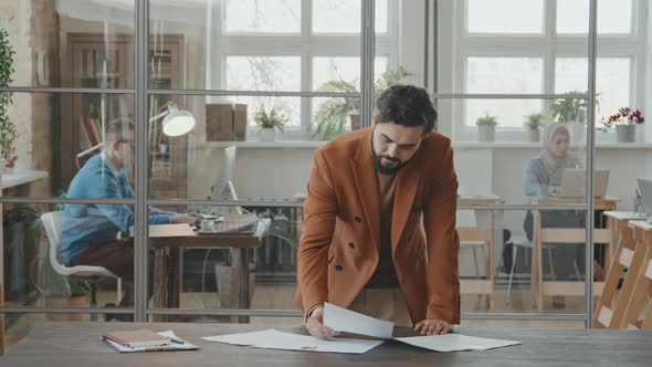 Portrait of Male HR Manager in Office, Stock Footage | VideoHive