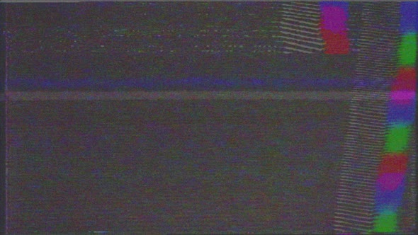 Bad TV Signal Film Effects with dust noise scratches grain, Motion Graphics