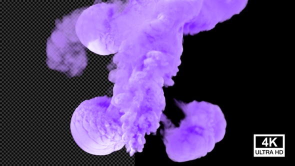 Random Smoke Blast 4K, Motion Graphics | VideoHive