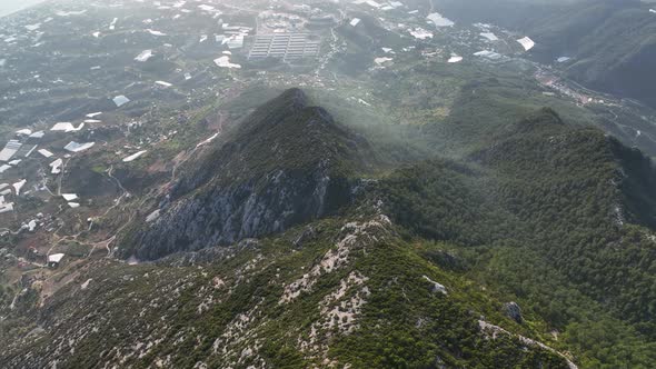 Mountain ranges in Turkey Aerial view 4 K, Stock Footage | VideoHive