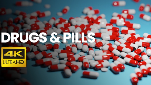 Medical Pills&Drugs Animation, Motion Graphics | VideoHive