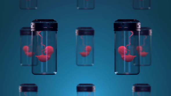 test tube baby. abstraction on the topic of in vitro fertilization ...