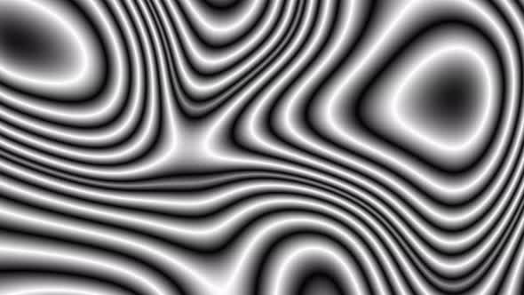 Black White Color Smooth Wave Motion Liquid Background Animation ...