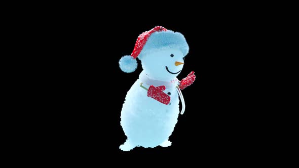 Snowman Dancing HD, Motion Graphics | VideoHive