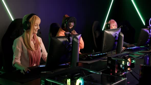 Online Gaming Team, Stock Footage | VideoHive