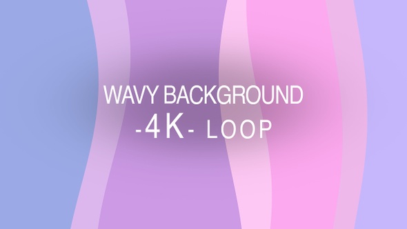 Wavy Loop Background 4K, Motion Graphics | VideoHive