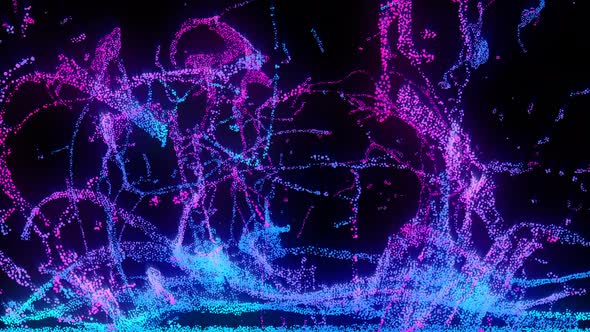 Particle Chains, Motion Graphics | VideoHive